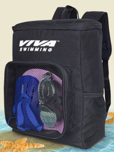 VIVA SWIMMING Big Mesh Marine Water Proof Backpack for Swimming, Gym ...
