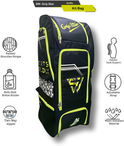 Sports Worldly Grip Star Cricket Kit Duffle Heavy Duty Material with ...