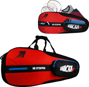 WHACKK Drive Squash Kit Bag/Tennis-6 Badminton-8 - Buy WHACKK Drive ...