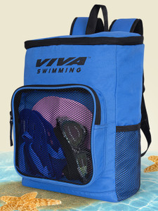 VIVA SWIMMING Big Mesh Marine Water Proof Backpack for Swimming, Gym ...