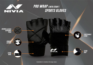 NIVIA ProWrap Gym & Fitness Gloves - Buy NIVIA ProWrap Gym & Fitness ...