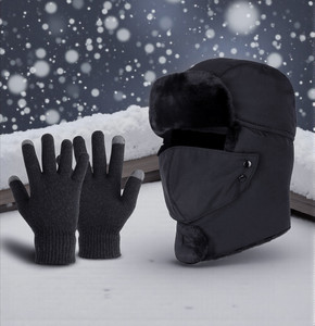 zaysoo Soft Fleece Bike Bicycle Cycle Face Mask Snood Hood Neck Scarf ...