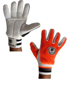 Glitter Vikta X 1 Wicket Keeping/Tennis Cricket Inner Gloves with Air ...