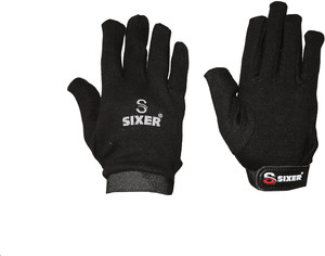 SIXER Cricket Batting Inner Gloves, Full Fingers for Youth & Men Inner ...