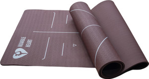 Humble Heart Premium TPE Material Maroon Color Anti-Slip Alignment ...