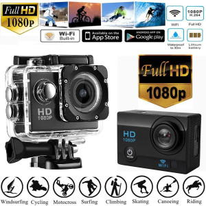 StormGo ACTION CAMERA Action Camera 2k12MP Wifi 30M Waterproof Action ...