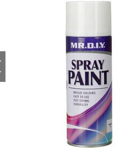 ARV MR DIY Spray Paint Flat This Item ( 400ml White Pack Of 1) White ...