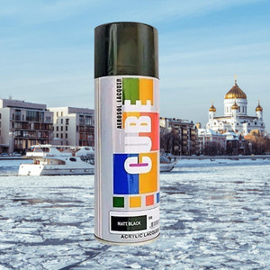 Golden Fox MATT BLACK Spray Paint 400 ml Price in India - Buy Golden ...