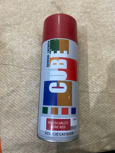 QUBE Red Spray Paint 400 ml Price in India - Buy QUBE Red Spray Paint ...