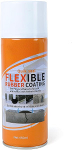 VERPHX Rubber Coating Waterproof Flexible Rubber Coating Spray Crack ...