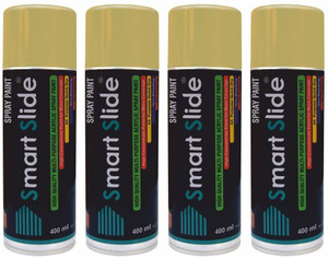 SMART SLIDE Gold Spray Paint 1600 ml Price in India - Buy SMART SLIDE ...