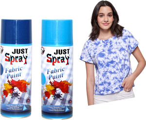 Just Spray Just Spray Neon Blue And Blue Fabric Spray Paint is ...