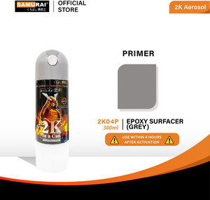 Samurai Kurobushi 2K Epoxy 2K04P Grey Spray Paint 300 ml Price in India ...