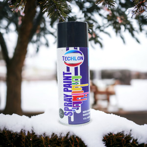 Techlon Matte Black Aerosol Spray Paint for Interior and Exterior ...