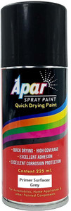 apar Spray paint Primer Surfacer Grey -225 ml, For Car, Bike,Scooty ...