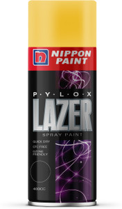 Nippon Paint Pylox Lazer Yellow Spray Paint 400 ml Price in India - Buy ...