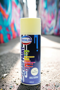 Techlon Premium, Universal & Multipurpose White Spray Paint 450 ml ...