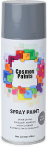 Cosmos Paints Grey Primer Grey Spray Paint 400 ml Price in India - Buy ...