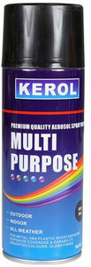 Kerol Black Spray Paint 400 ml Price in India - Buy Kerol Black Spray ...