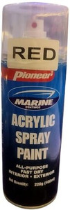 pionr SPREY PAINT WHITE RED Spray Paint 400 ml Price in India - Buy ...