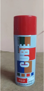 mystic Cube Aerosol Spray Paint for Multipurpose Red Spray Paint 400 ml ...