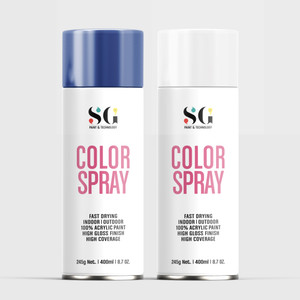 SGPaint DIY, Quick Drying with Gloss finish for Metal, Wood and Walls ...