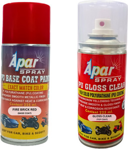 apar Automotive Spray Paint Fire Brick Red (RC Colour Name) Red Spray ...