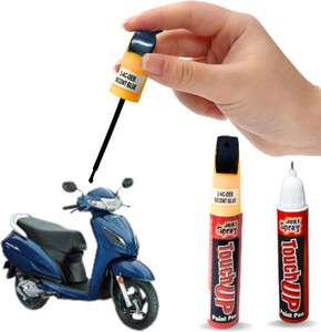 Just Spray Decent Blue Scooty scratch remover, 90-95% Matching ACTIVA ...