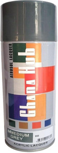 GHANA HUB Premium Cube F1 Single Medium Grey Spray Paint 600 ml Price ...