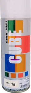 CUBE Cube Car Scratch remover / Color Spray Scralet White Spray Paint ...