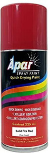 apar Spray Paint Solid Fire Red(RC Colour)Compatible for Maruti Car ...