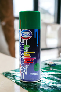 Techlon Premium, Universal & Multipurpose Green Spray Paint 450 ml ...