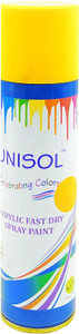 Ninetales Unisol Multi-Surface Acrylic Fast Dry Spray Paint Yellow ...