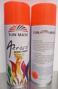 suman traders SUN MASK COMBO SPRAY PAINTS Orange Spray Paint 800 ml ...
