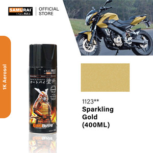 Samurai Kurobushi Metallic Colours Sparkling Gold Spray Paint 400 ml ...