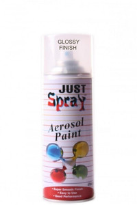 Just Spray Clear Gloss Spray Paint Gloss Finish Spray Paint Quick Dry ...
