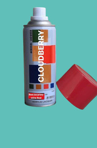 Cloudberry Cube Gloss Finish Red Spray Paint 400 ml Price in India ...