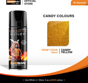 Samurai Kurobushi Yamaha Motorcycle Paint Colours SPY016 Yellow Spray ...