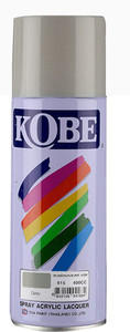 Kobe Acrylic Spray Paint Multi-Purpose Use, 915 Grey Spray Paint 400 ml ...
