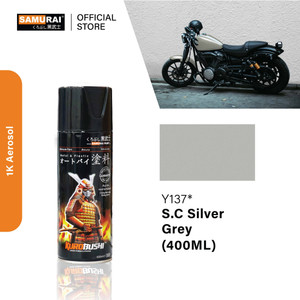 Samurai Kurobushi Yamaha Motorcycle Paint Colours Y137 Grey Spray Paint ...