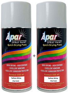 apar APAR Automotive Spray Paint Taffeta White (RC Colour Name)-225 ml ...