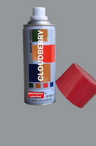 Cloudberry Cube Gloss Finish Red Spray Paint 400 ml Price in India ...