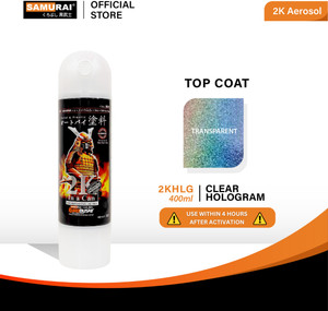 Samurai Kurobushi 2K Top Coat Clear Spray Paint 400 ml Price in India ...