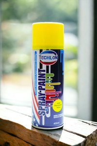 Techlon Premium, Universal & Multipurpose Yellow Spray Paint 450 ml ...