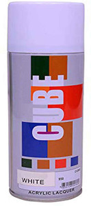 mystic Cube Aerosol Spray Paint for Multipurpose White Spray Paint 400 ...