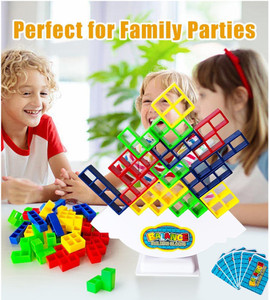PSA zone Drop Tetra Tower Game - Fun Stacking Building Blocks - Drop ...