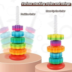 CountryLink Strong Spinning Stacking Kids Activity,Learning&Unbreakable ...