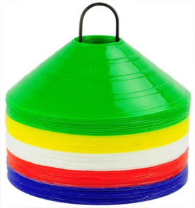 WINPRO 30 Plastic Cones Marker For Baseball, Kids Footwork Training ...