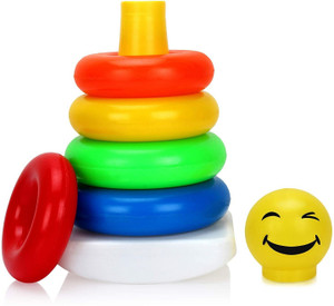 Kaizen Enterprises Teddy 5 Rings (Small), Brilliant Basics Rock-a-Stack ...