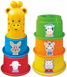 Game Phactory Stacking Cups with Shapes, Animals & Colors Recognition ...